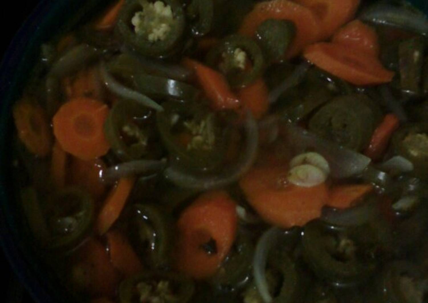 Chiles curtidos Receta de Cyndy Lopez- Cookpad