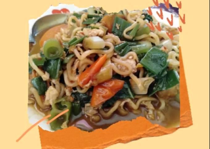 Resep Indomie Kuah Pedas oleh Cahyati Ramadhani - Cookpad