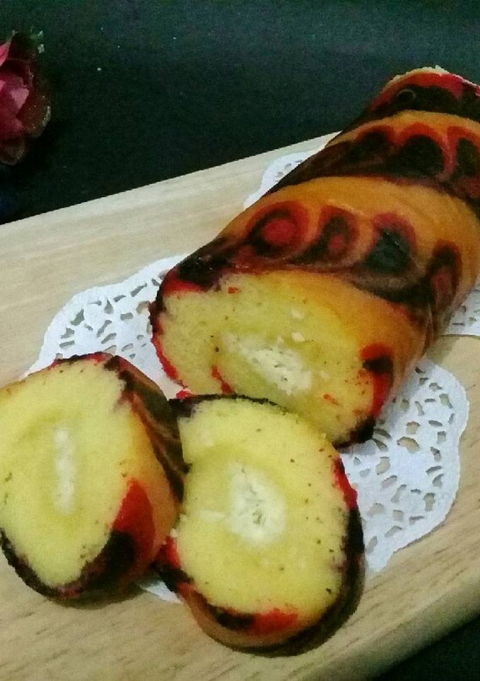 Resep Super Mini Swiss Roll Cake (Bolu Gulung 2 Telur) oleh Meiliani ...