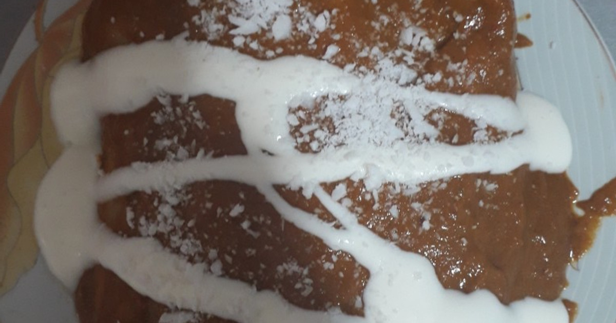 Enmoladas De Pollo 🐥🍽 Receta de Mar Avalos- Cookpad