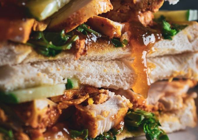 Tandoori Chicken Sandwich (Using Leftovers) Recipe by Natalie Marten ...