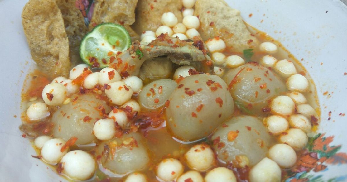 Resep cilok bakso tetelan rumahan enak dan mudah - Cookpad