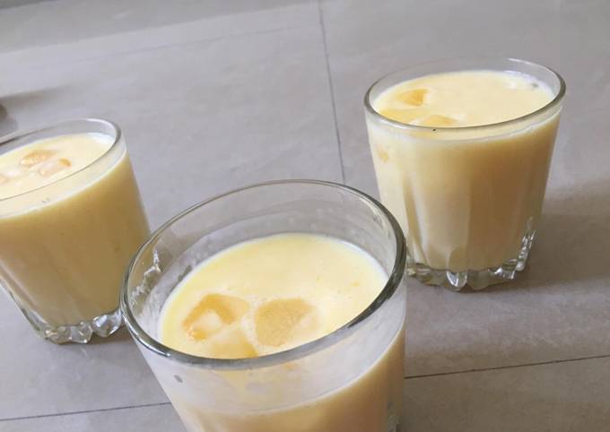 Mango shake Recipe by sudesh Batra - Cookpad