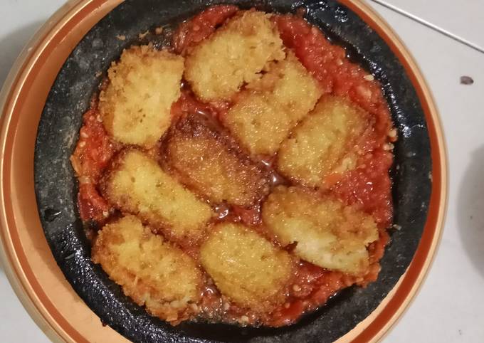 Resep Nugget Ayam Geprek oleh Linda Dekasari - Cookpad