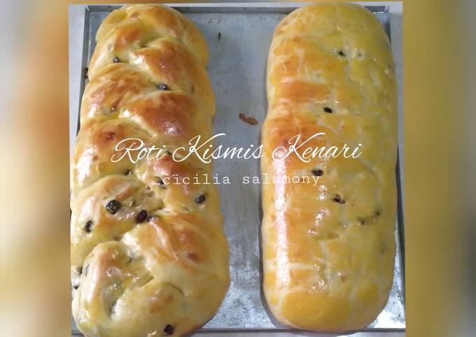 Resep Roti Kismis Kenari oleh Cicilia Yustina Salamony - Cookpad