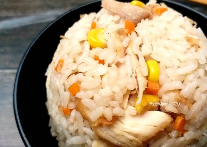 Resep Nasi Ayam KFC Ricecooker oleh Mama Upay - Cookpad