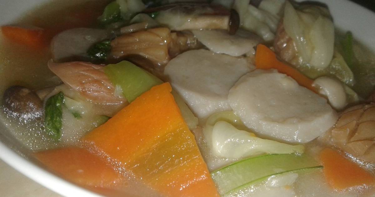 188 resep capcay bakso cumi enak dan mudah - Cookpad