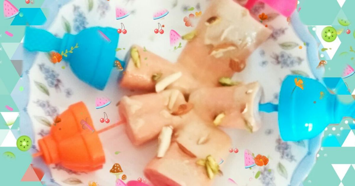 Natural Mix Fruit Kulfi (Guava,Banana,Watermelon) Recipe by sheelapadma ...