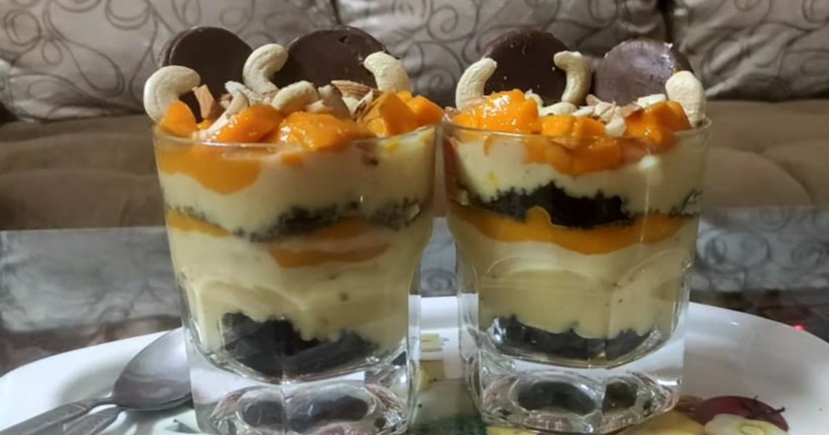 Mango Oreo Delight Recipe by Ranjana Gupta - Cookpad
