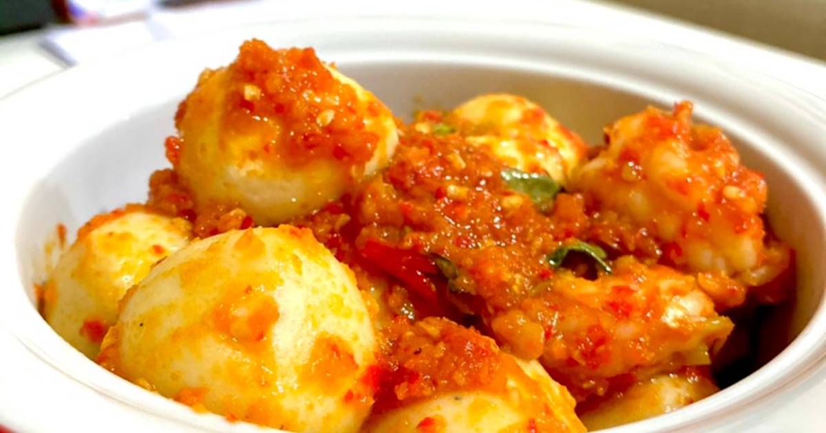 Resep Balado fish ball oleh Unii Mirano - Cookpad