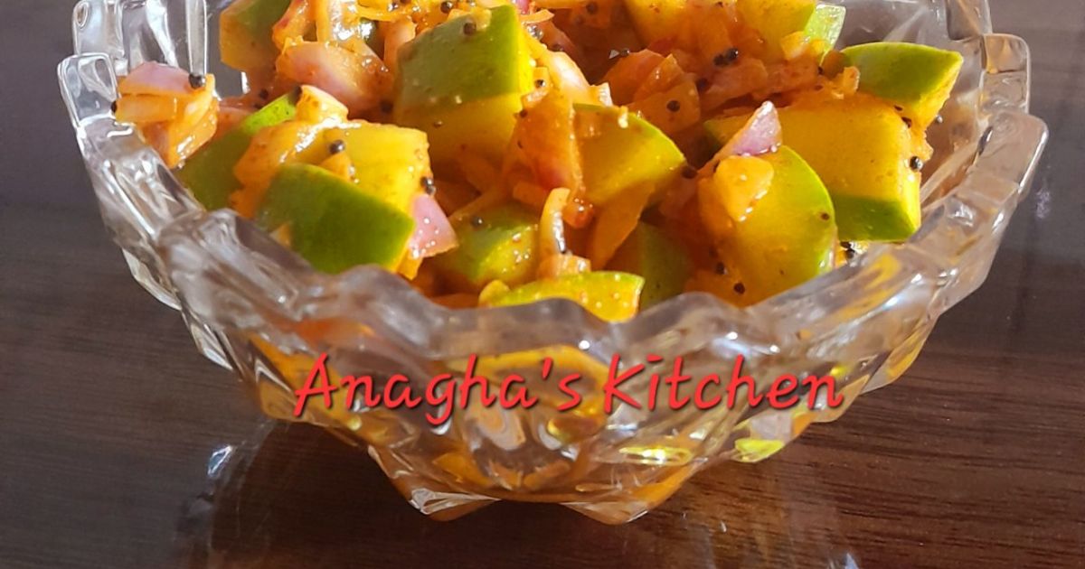 Raw Mango Onion Salad (कांदा कैरी) Recipe by Anagha's Kitchen - Cookpad