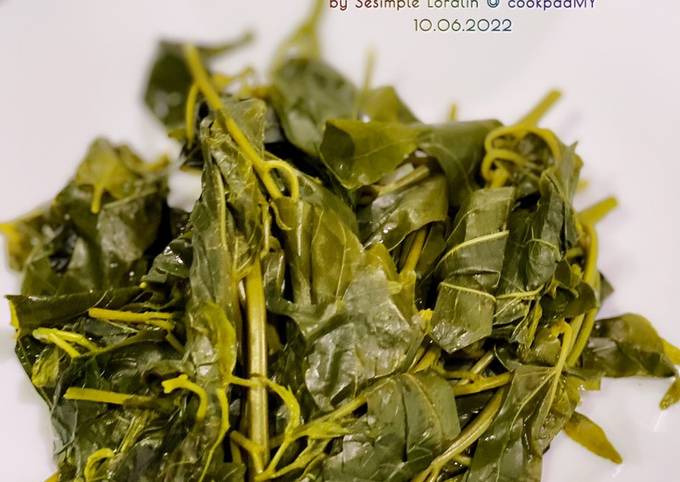 Resipi Pucuk Peria Laut Celur|Ulam-ulaman oleh Sesimple Loralin - Cookpad