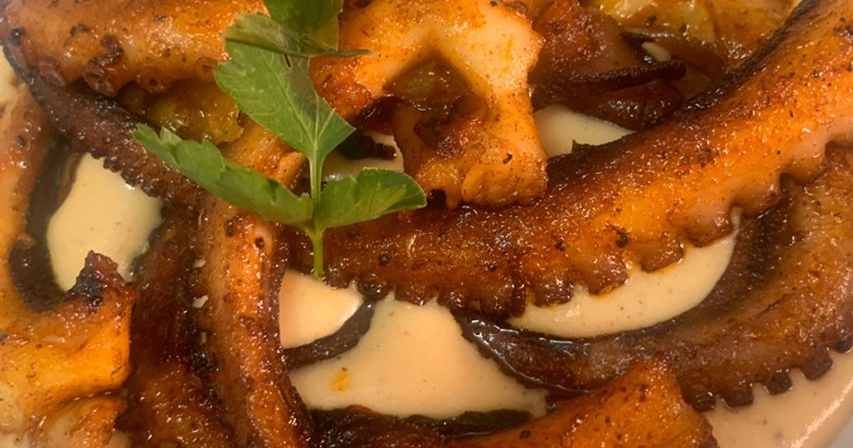 Pulpitos con patatas - 23 recetas caseras- Cookpad