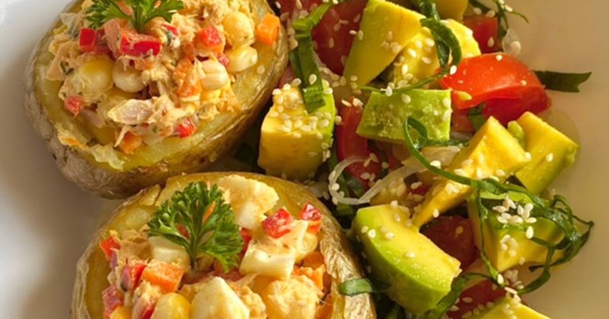 Ensalada de atún con papas y zanahoria - 68 recetas caseras- Cookpad