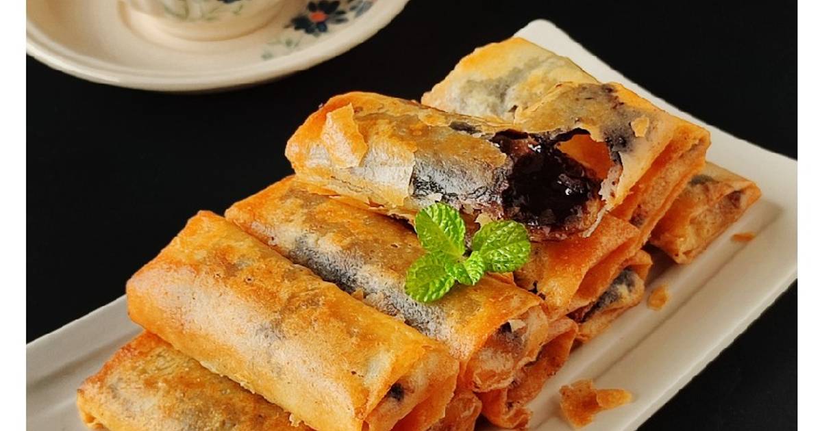 Resep Lumpia Pisang Coklat oleh Ellaelloet - Cookpad