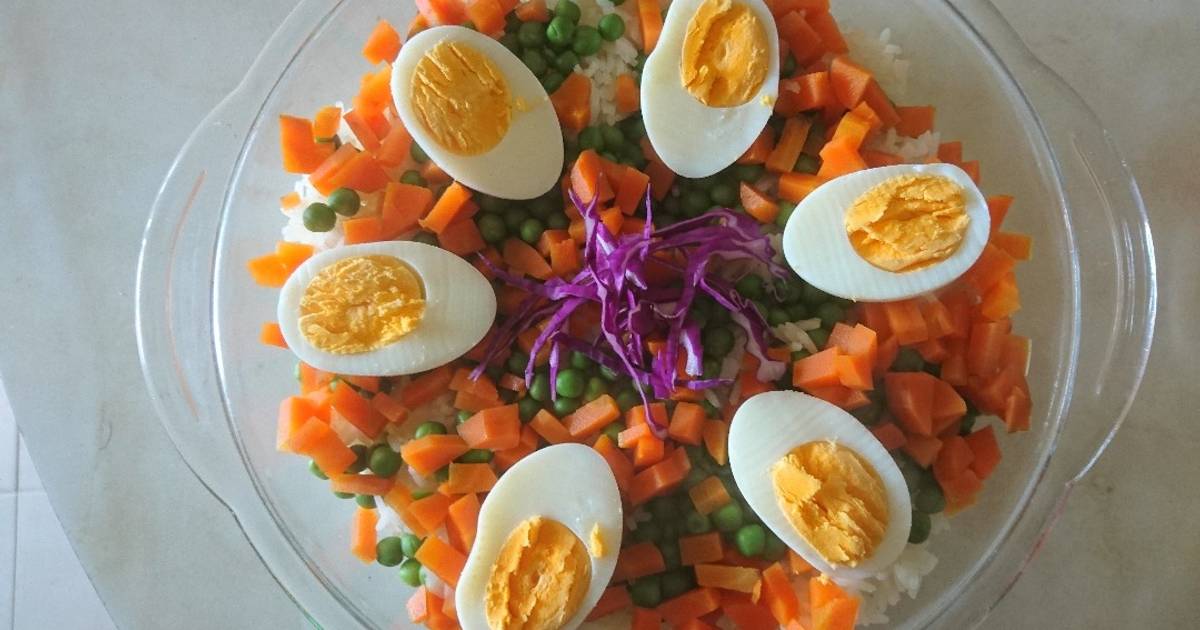 Ensalada colorida Receta de Luján - Cookpad