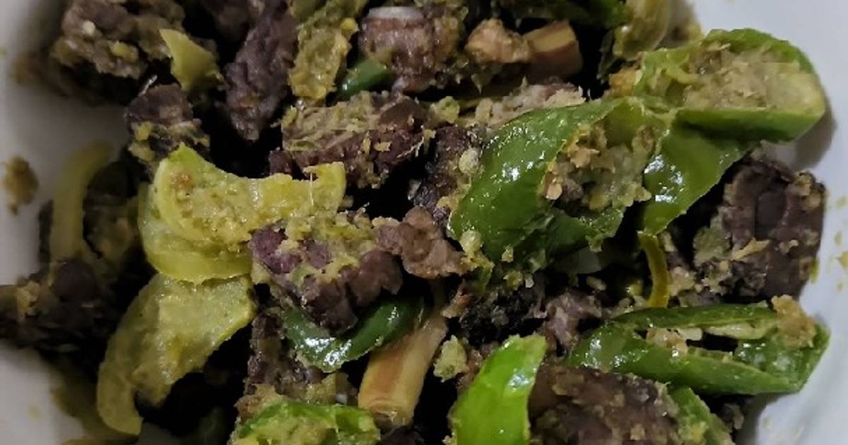 Resep Paru Cabe Hijau oleh cipeh - Cookpad