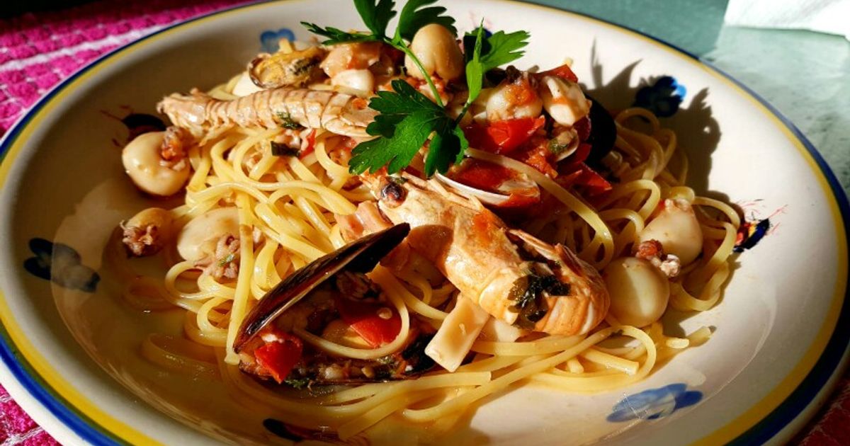 Linguine Allo Scoglio Recipe by Antonella Acquaviva Luca Castronuovo