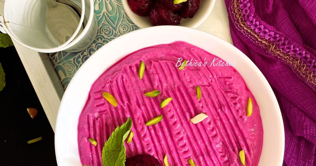Dragon Fruit Shrikhand Recipe by Bethica Das - Cookpad