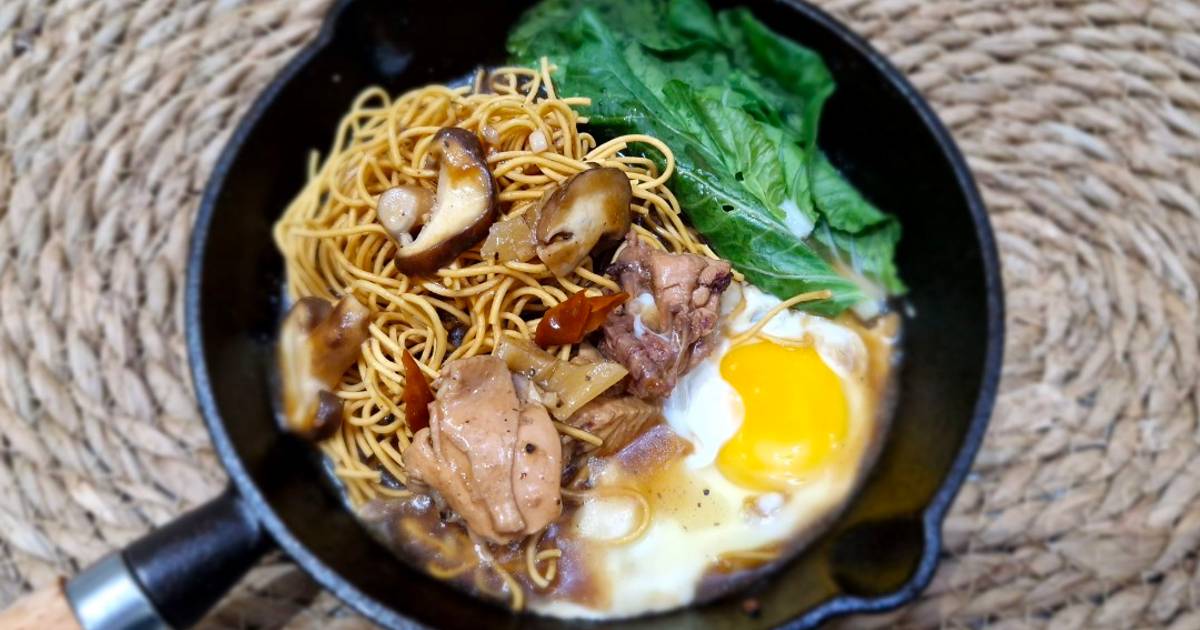 Resep Sizzling Yee Mee oleh Nora Azizah - Cookpad