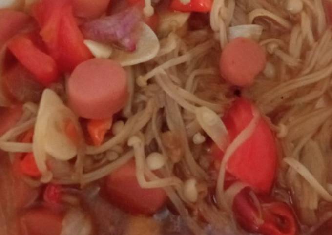 Resep Jamur enoki saus teriyaki mentega simple oleh Bundanya Dhimaz ...