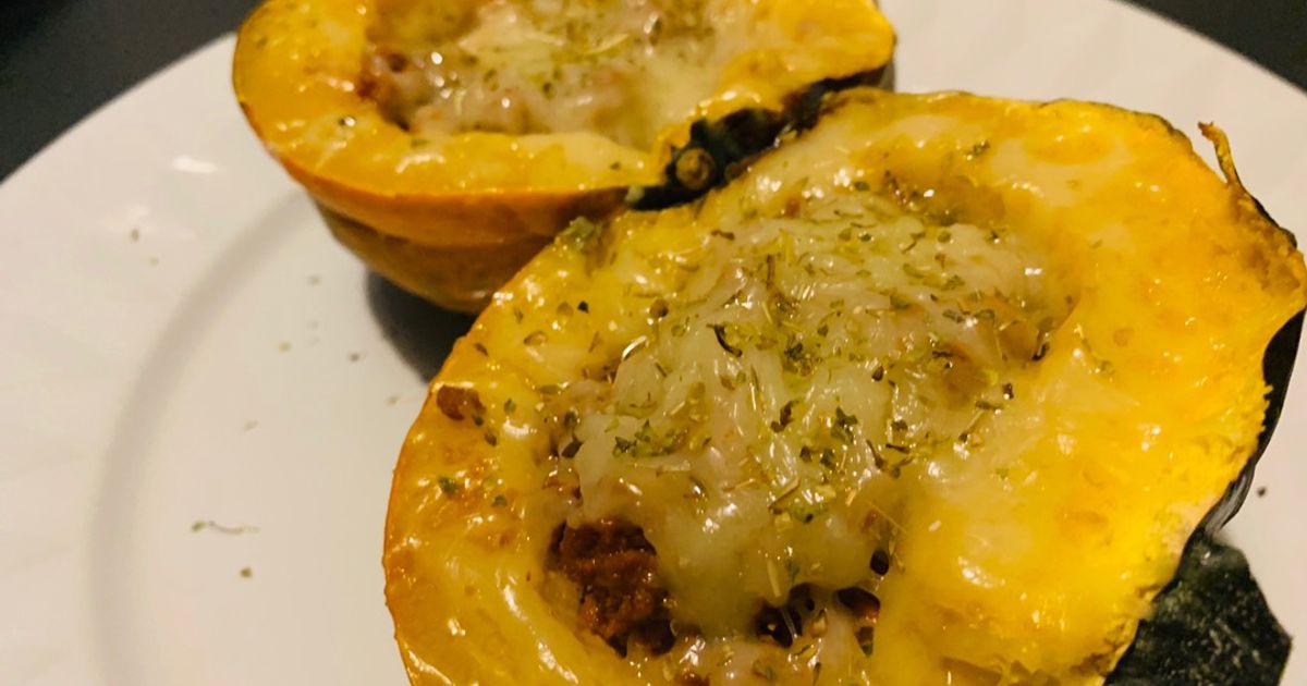 Calabaza De Bellota Al Horno/Acorn Squash Receta de Lee D 🌷- Cookpad