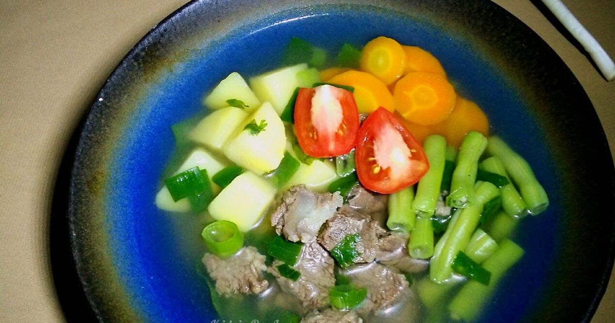 Resep Sup Daging Sapi Bening Segerr oleh Dapur Amalia Rizki - Cookpad