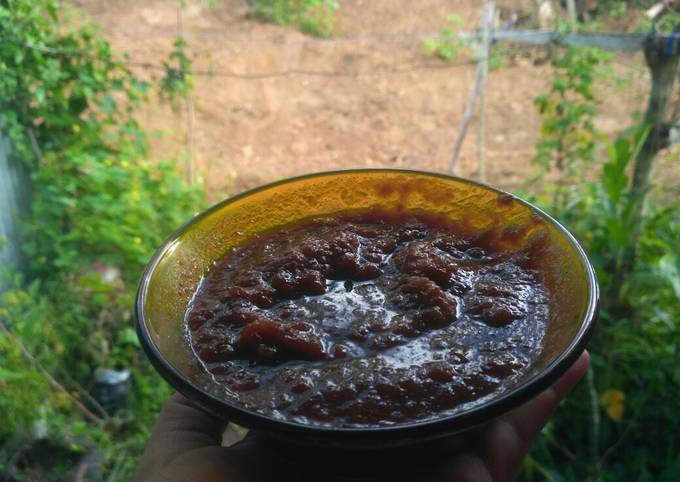 Resep Gula Palopo' Durian - partner songkolo' atau rober (roti bere ...