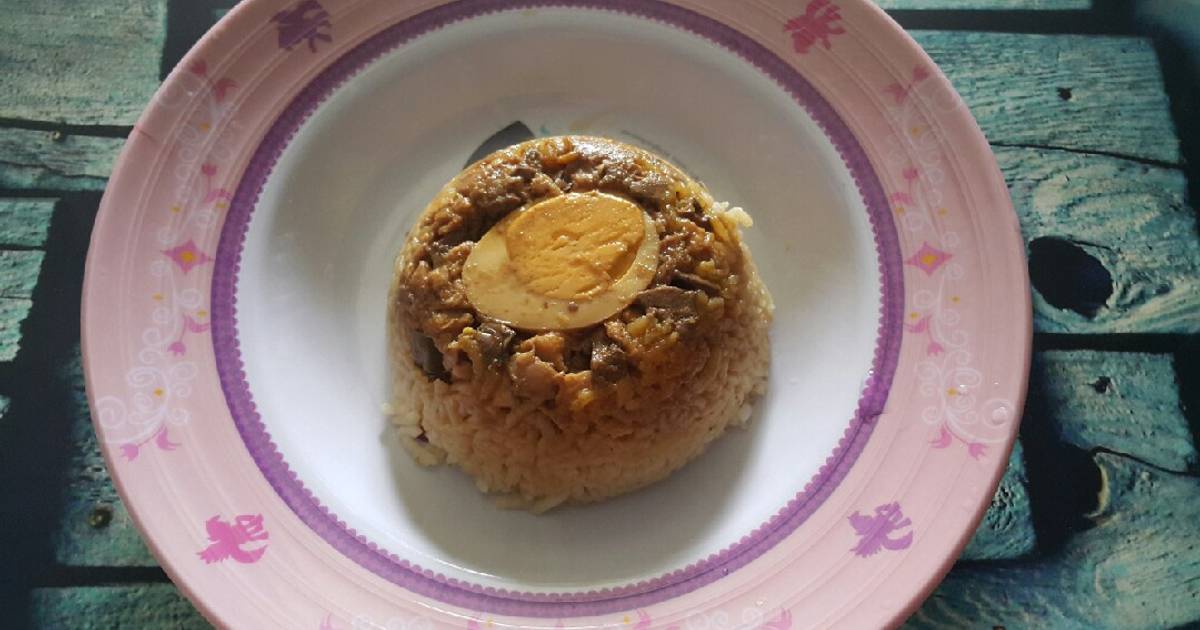 Resep Nasi tim ayam kampung oleh Reethania - Cookpad