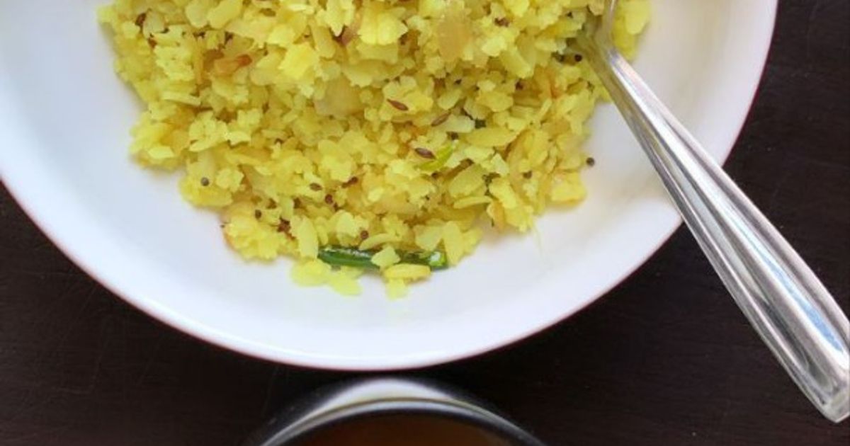 मसाला पोहा(Masala Poha Recipe In Hindi) रेसिपी बनाने की विधि in Hindi ...