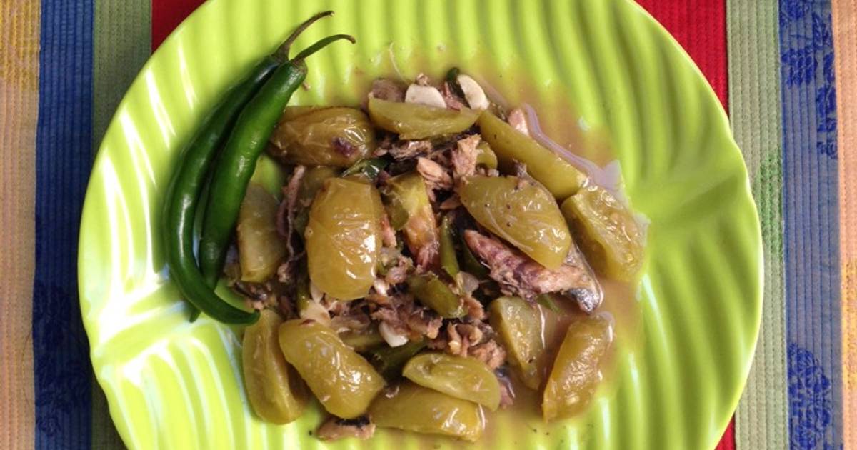 Resep Oseng peda tomat hijau oleh aprilia fitri susanti - Cookpad