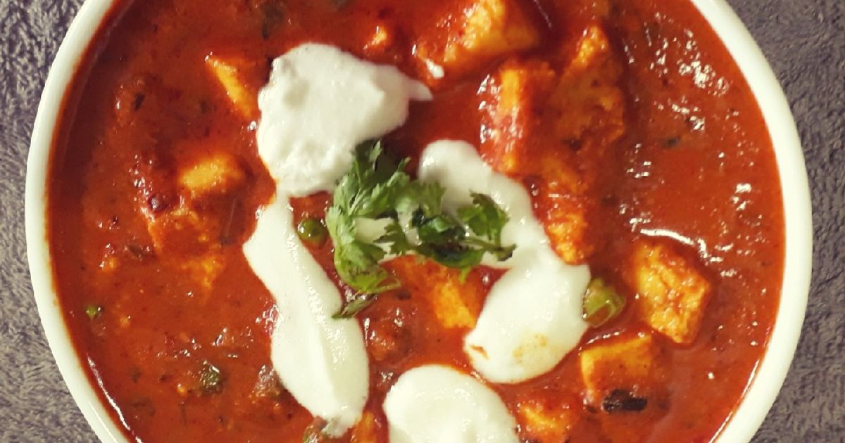 शाही मटर पनीर (Shahi Mutter Paneer Recipe In Marathi) रेसिपी Ashwinee ...