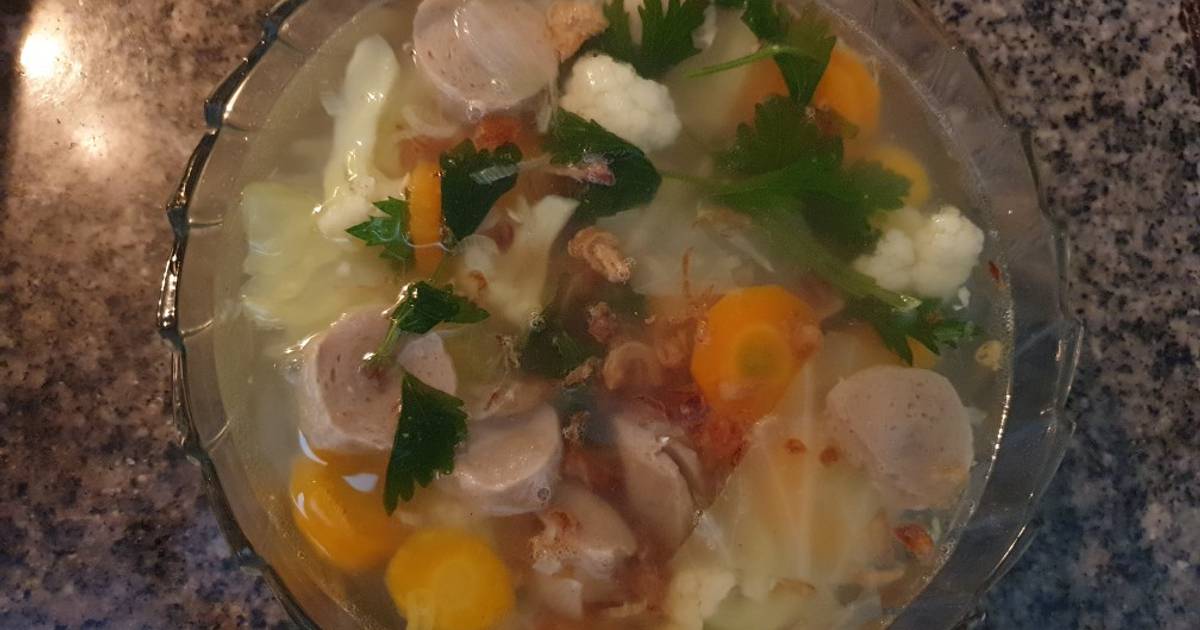 106 resep sup sayur kaldu daging enak dan mudah - Cookpad