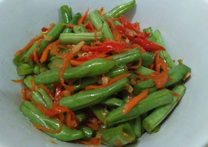 Resep Sayur buncis wortel oleh Sukiyanti - Cookpad