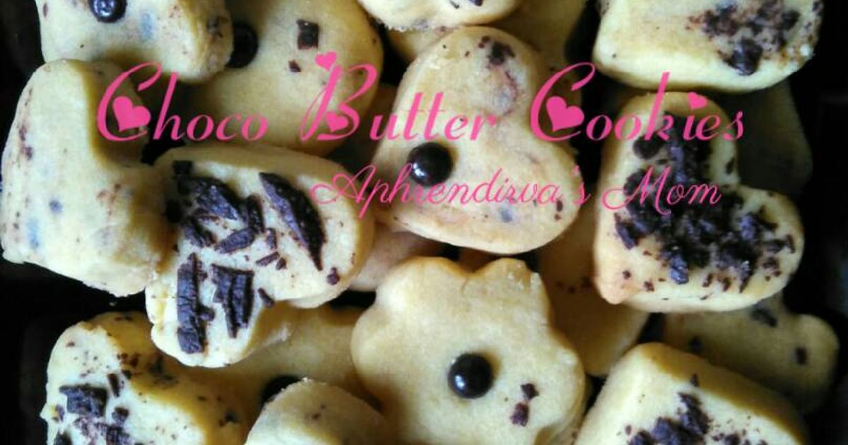 Resep Choco Butter Cookies oleh Nina_Dirva (Aphrendirva's Mom) - Cookpad