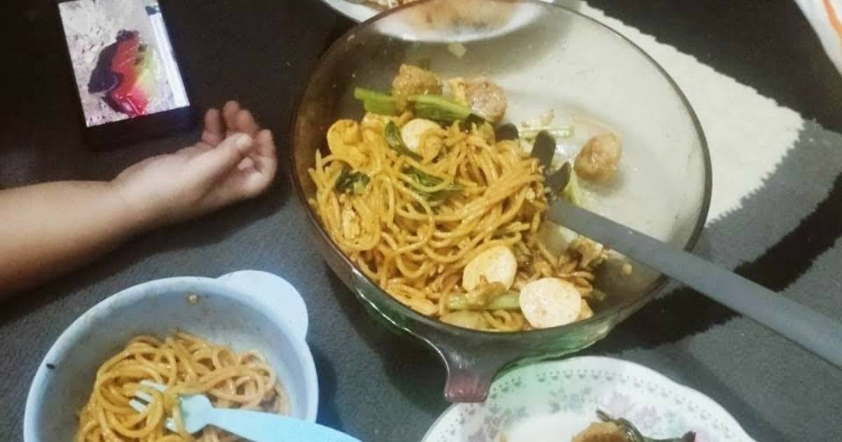 Resep SPAGHETTI GORENG (ALA CFC) oleh Shabrina Janani Alaydrus - Cookpad