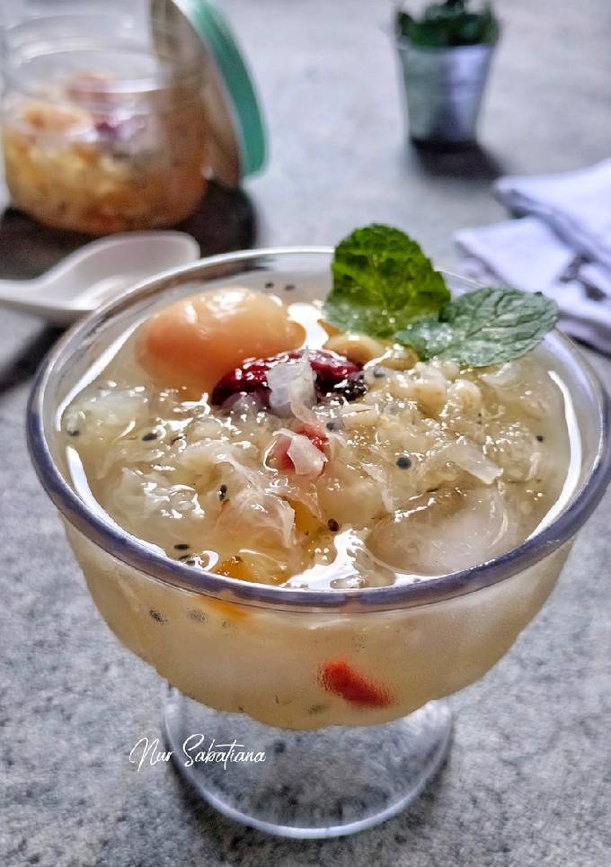 Resep Peach Gum Dessert oleh Nur Sabatiana - Cookpad