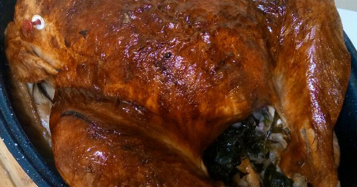 Roasted Whole Turkey Recipe By The Hungry Housewife