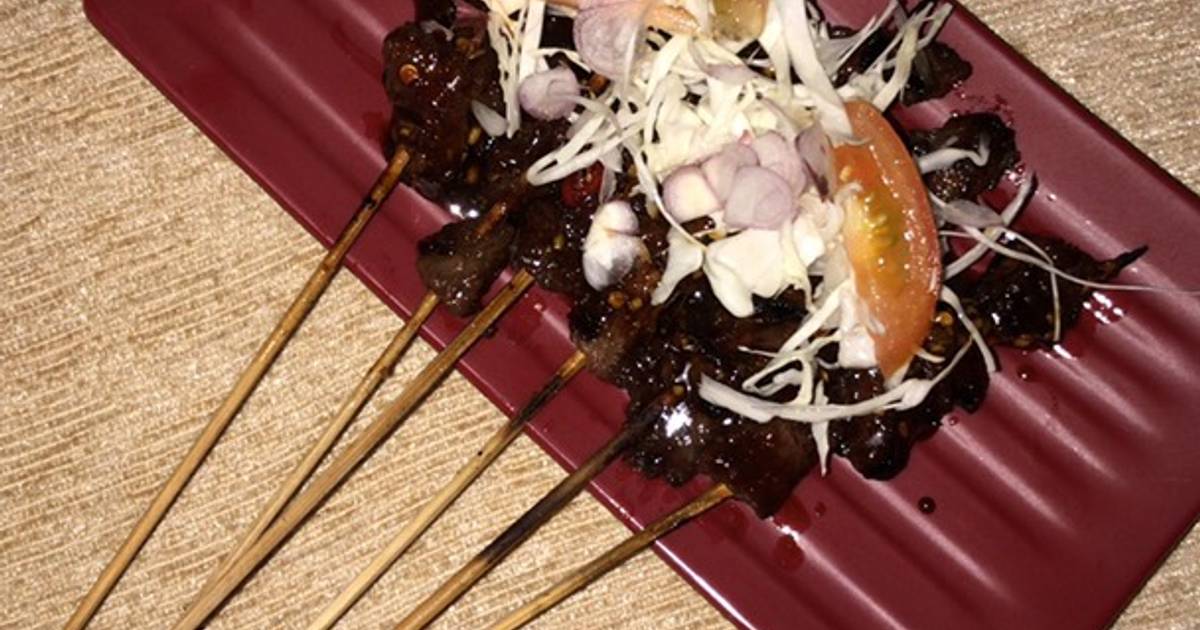 Resep Sate Daging sapi 🍢🍡 oleh dindaa🍂 - Cookpad