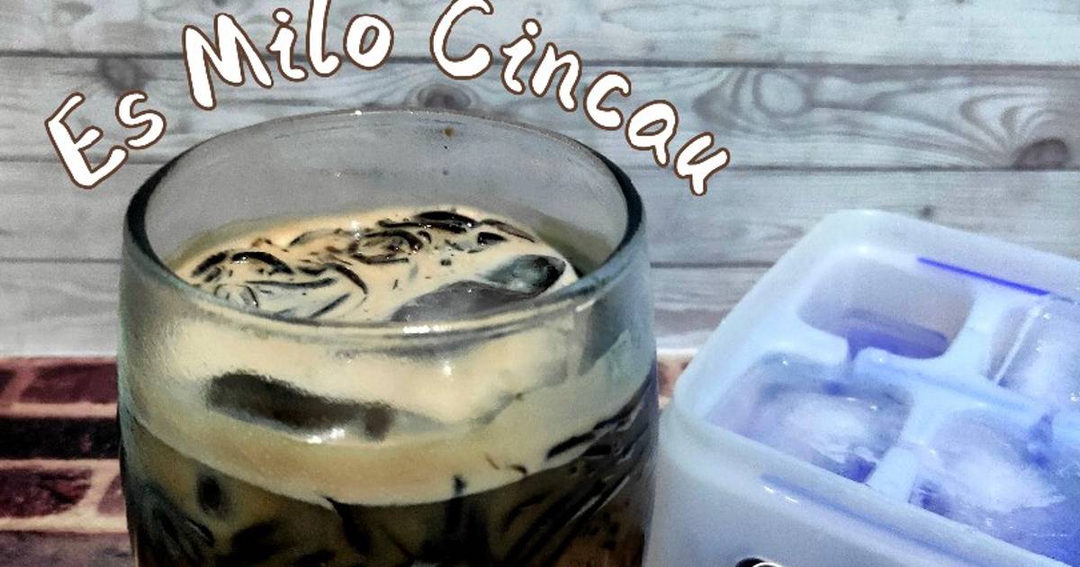 Resep Es Milo Cincau oleh wulanandri - Cookpad