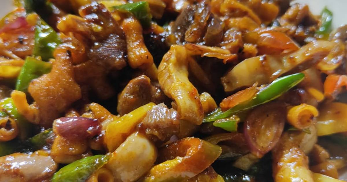 83 resep jeroan ayam cabai hijau enak dan mudah - Cookpad