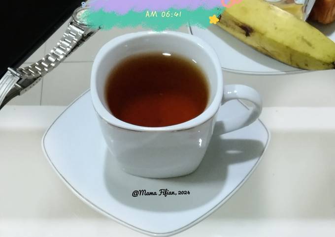 Resep Teh Manis Hangat oleh Lanjarsih/Mama Fifian ( MasakanRumahan) - Cookpad