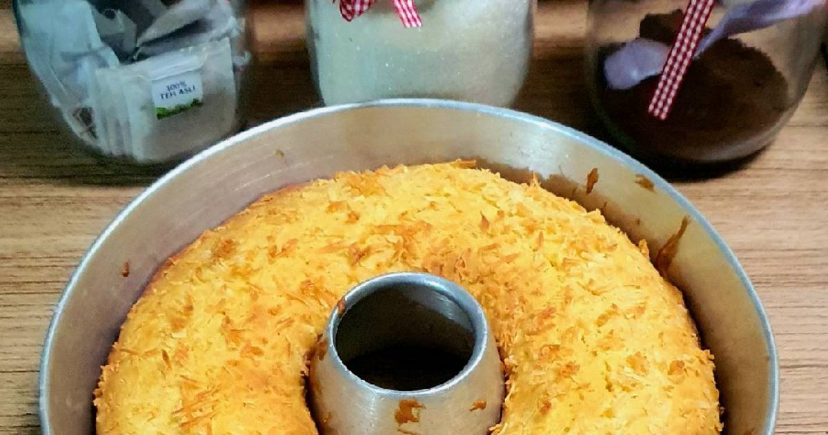 Resep Bolu Tape Keju Panggang 🍠🧀🔥 oleh Donna 🫶 - Cookpad