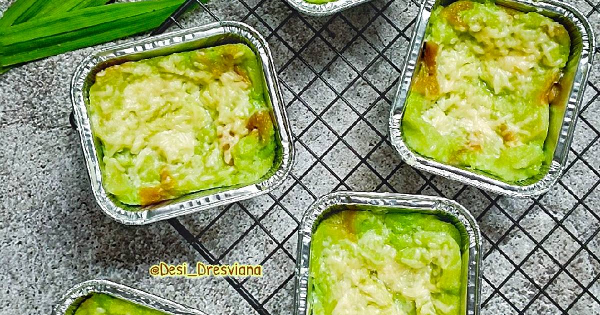 Resep Puding Roti Pandan oleh Desi Dresviana (IG : @chici_desi) - Cookpad
