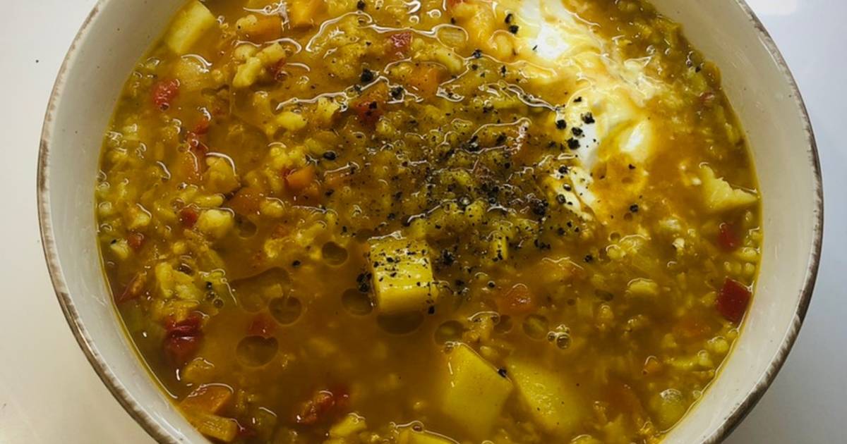 Κάρυ κόκκινης φακής (vegan friendly) Συνταγή από τον/την LNE+YETI - Cookpad