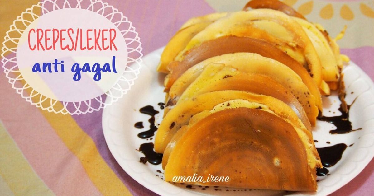 Resep krepes biasa rumahan enak dan mudah - Cookpad