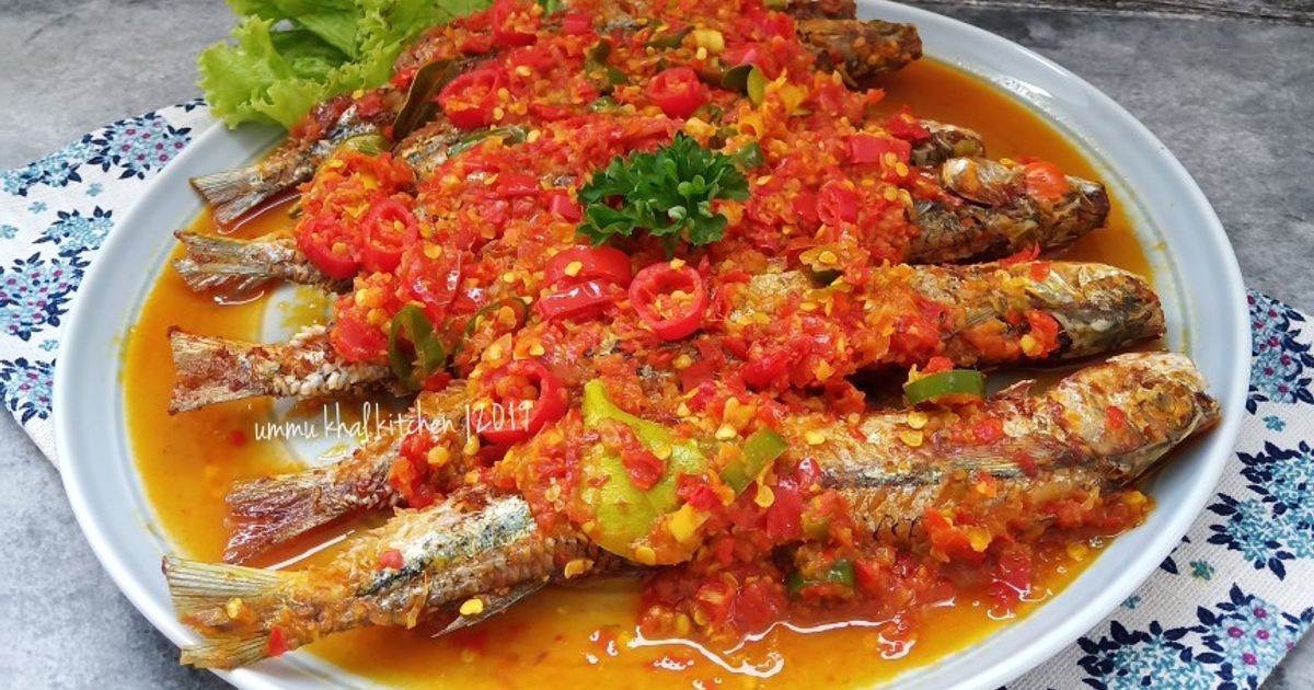 Resep Ikan Kacang Kacang Masak Rica Rica oleh Ummu Khal Kitchen - Cookpad