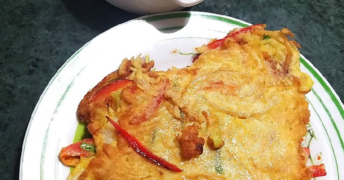 Resep Pajeon (pancake daun bawang korea) oleh Mia - Cookpad