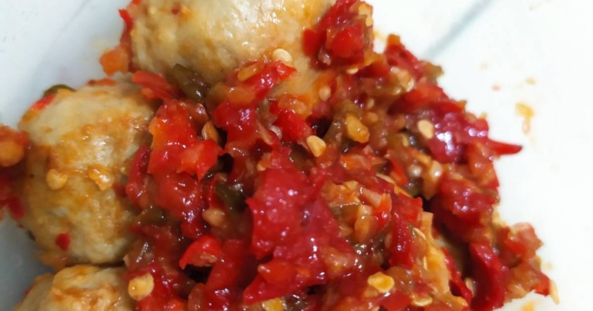 Resep Bakso Mercon oleh Mustika - Cookpad