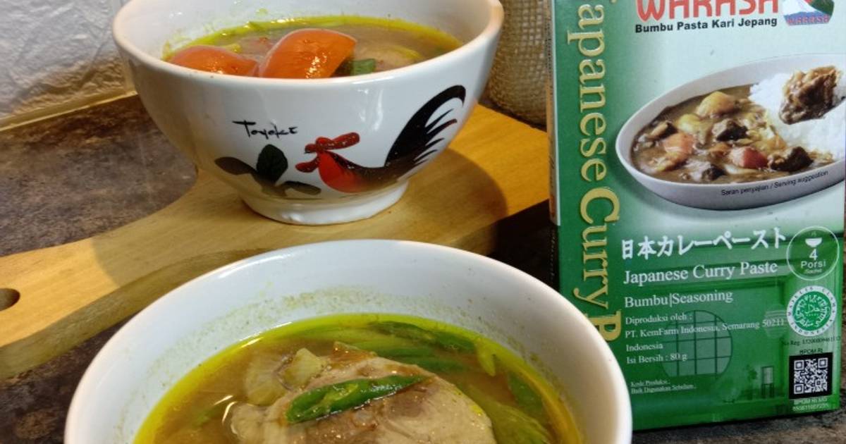 Resep Sup Ikan Tongkol Bumbu Warasa Japanese Curry oleh Sashi Dhianasti ...